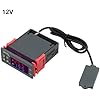 Digital Temperature Humidity Controller, Thermostat with Programmable ...