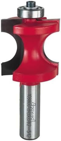 Freud 82-512 3/8" Radius Half Round Router Bit w/Bearing w/1/2" Shank ...