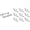 Ruvati Extra Long Extended Mounting Clips for Drop-in Topmount Sinks ...