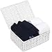 2 x Arpan Paper Rope Storage Hamper Basket With Lid - Ideal For Home ...