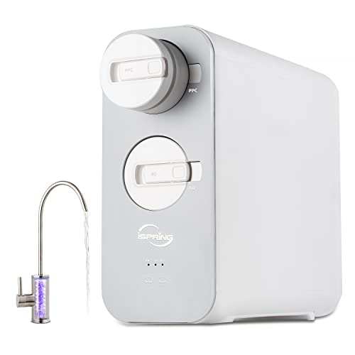 iSpring RO800G Tankless Reverse Osmosis System, 800 GPD High Capacity ...