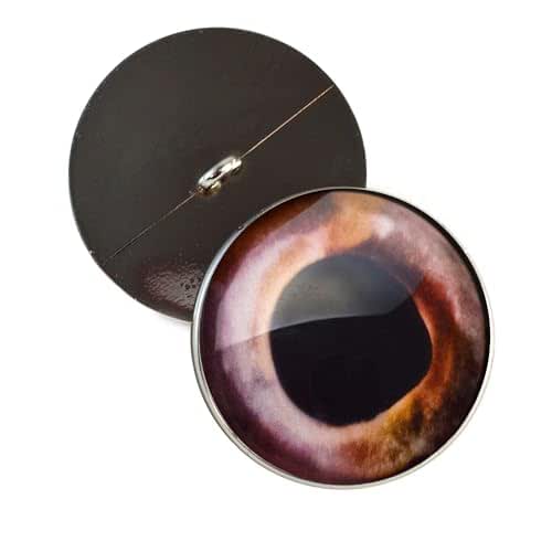 Amazon.com: 10mm - 30mm Barracuda Realistic Salmon Button Eyes Sew On ...