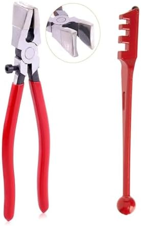 Amazon.com: MUCOFEI 2Pcs Heavy Duty Glass Running Plier and Glass ...