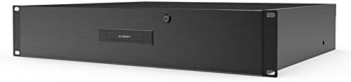 AC Infinity Rack Mount Drawer 2U with Aluminum Faceplate, with Lock and ...
