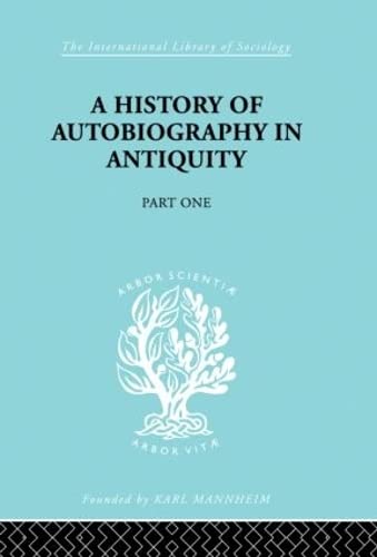 Amazon.com: A History of Autobiography in Antiquity: Part 1 ...