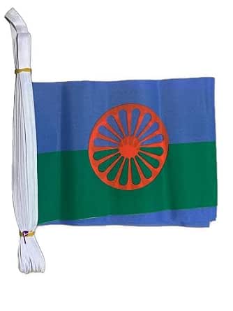 Gypsy National Flags Small 3 Metre (10 Flags) Bunting : Amazon.co.uk ...