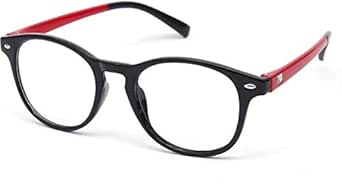 Buy Optify® Round Zero Power Unisex Anti-glare Blue Light Blocking ...