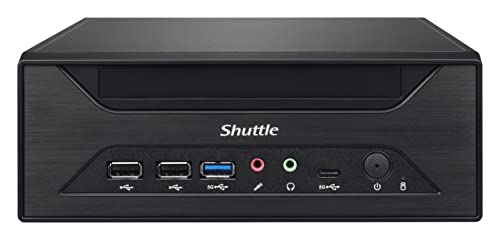 Shuttle XPC Slim XH610 Barebone PC Intel H610 Support 65W Alder Lake-s ...