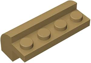 Amazon.com: Classic Building Bulk Slope Curved 2x4x1 1/3 with 4 ...