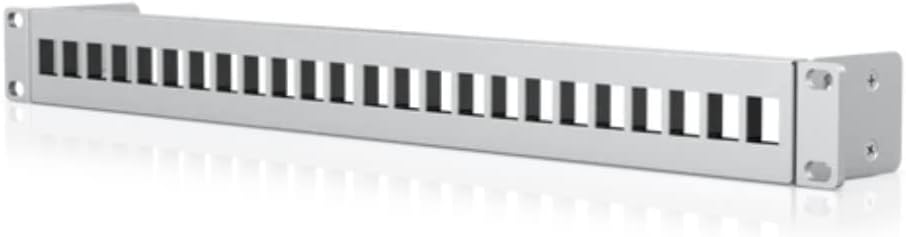 Amazon.com: Ubiquiti Networks Rack Mount Blank Patch Panel 24-Port ...