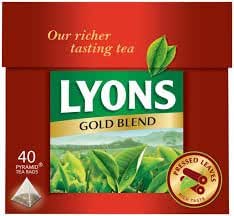 Lyons Gold Blend Tea Bags 40s (Pack of 2) - Sold by DSDelta Ireland Ltd ...