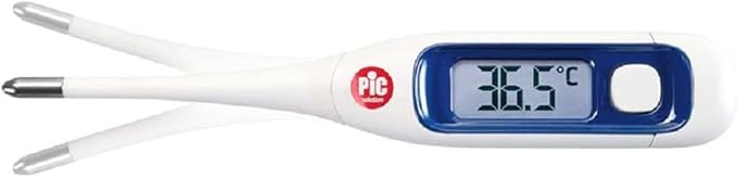 Pic Solution Digital Thermometer Vedo Clear Zoom with Flexible Probe, 2 ...