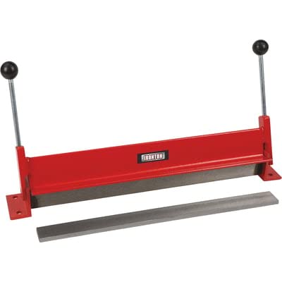 Snapklik.com : Ironton Bench-Mount Sheet Metal Bending Brake 18in