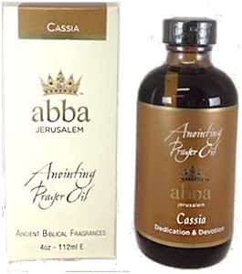 Amazon.com: Abba Christian Products Cassia Anointing Oil (4 oz) 1 pk ...