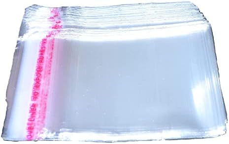 PACKING WALA Self Adhesive Resealable Transparent 3 X 4" BOPP Plastic ...