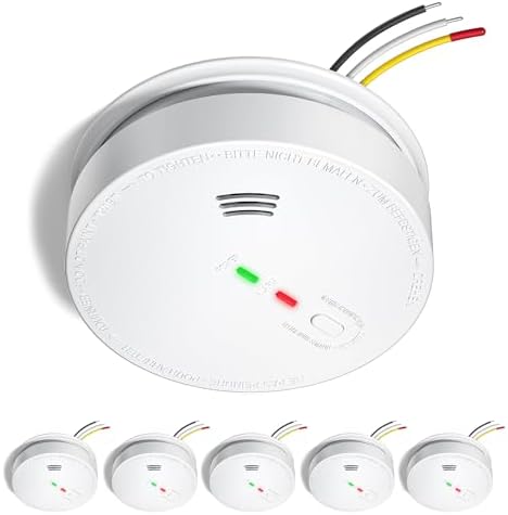 USI AMI1061SB Sensing Plus Multi Criteria Hardwired Smoke & Fire Alarm ...