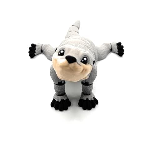 Amazon.com: Articulated 3D-Printed Sea Otter Toy/Fidget Toy - Realistic ...