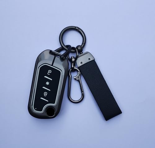 RAYA Metal Alloy Key case Compatible with Mahindra Scorpio, XUV 300 ...