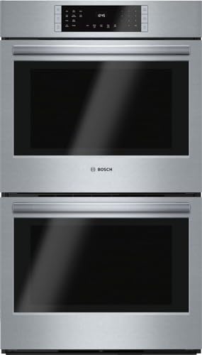 Bosch HBL8651UC 800 30" Stainless Steel Electric Double Wall Oven ...