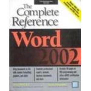 WORD 2002: THE COMPLETE REFERENCE : Amazon.in: Books