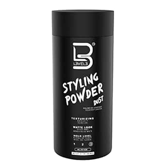 Amazon.com: L3 Level 3 Styling Powder - Natural Look Mens Powder - Easy ...