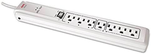 Amazon.com: APC P7GB SurgeArrest Surge Protector, 7 Outlets, 4 ft, 1020 ...