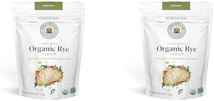 Amazon.com : King Arthur Flour Organic Medium Rye Flour for Complex ...