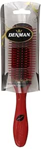 Amazon.com : Denman D3 7 Row Kisses Styling Brush, Red : Beauty & Personal Care