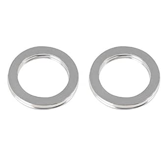 Amazon.com: F FIERCE CYCLE 2pcs 26mm ID 37mm OD Motorcycle Exhaust ...