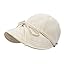 YAMEIZE Womens Sun Hat with Bow Packable Wide Brim Ponytail Bucket Hat ...