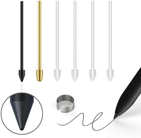 Amazon.com: (2*Metal+3*Soft Tips) Tab S6 Lite/S7/S8/S9/S10 Pen Tips ...