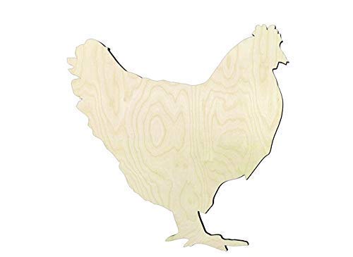 Amazon.com: Chicken farmhouse wood cutout (Multiple size options ...