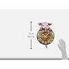 Nemesis Now Piggin' Tickin' Clock 32cm Brown : Amazon.co.uk: Home & Kitchen