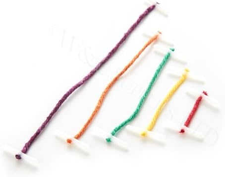 51mm Plastic Treasury Tags (Pack of 100) - Durable Fasteners in Your ...