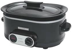 Amazon.com: KitchenAid 7 qt. Slow Cooker - Onyx Black: Steamers: Home ...