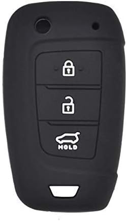 KEYKART® Silicone Remote Key Cover for Hyundai Verna/Elantra/Tucson ...
