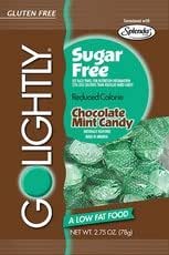Amazon.com : GoLightly Sugar Free Chocolate Mint Candy (12x2.75 Oz ...
