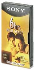 Amazon.com: Sony High Grade 6-Hour VHS Video Tape : Electronics