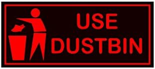 999Store office supplies sunboard use dustbin sticker signage sign ...