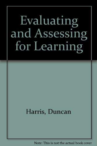 Amazon | Evaluating and Assessing for Learning | Harris, Duncan, Bell, Chris | Assessment