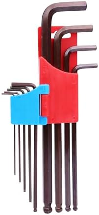 Eastman Ball Point Allen Keys, Set Of 9Pcs, Metric Sizes 1.5 To 10 ...