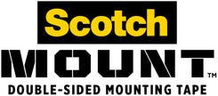 Amazon.com: Scotch-Mount Double Sided Mounting Tape Heavy Duty, Black ...