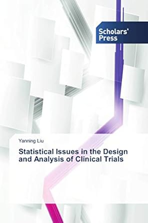 Amazon.com: Statistical Issues in the Design and Analysis of Clinical ...