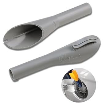 2 Pcs Fuel Funnel For Ford Set, Grey Emergency Diesel Fuel Filler ...