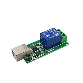 Amazon.com: 5V 1 Channel USB Relay 5V Programmable Computer Control for ...