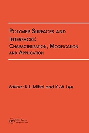 Polymer Surfaces and Interfaces: Characterization, Modification and ...