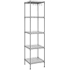 Amazon.com: WANDOFO 5 Tier Wire Shelving, 11.8 x 11.8 x 48.6 Inches ...