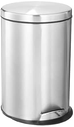 Karfe Stainless Steel Pedal Dustbin with Removable Plastic Inner Bucket ...