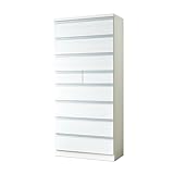 ・ブランド:ノーブランド品・製造元:クリエーション・モデル:sn-817WH・製造元/メーカー部品番号:sn-817WH・販売内容 ◇幅80cm-8段タワーチェスト(ホワイト色)×1・材質 ◇前面：強化プリントシート ◇側面：プリント化粧合...