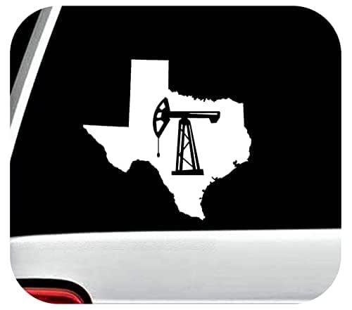 Amazon.com: Texas Oilfield Pumpjack Oil Decal Sticker for Car Window 5. ...